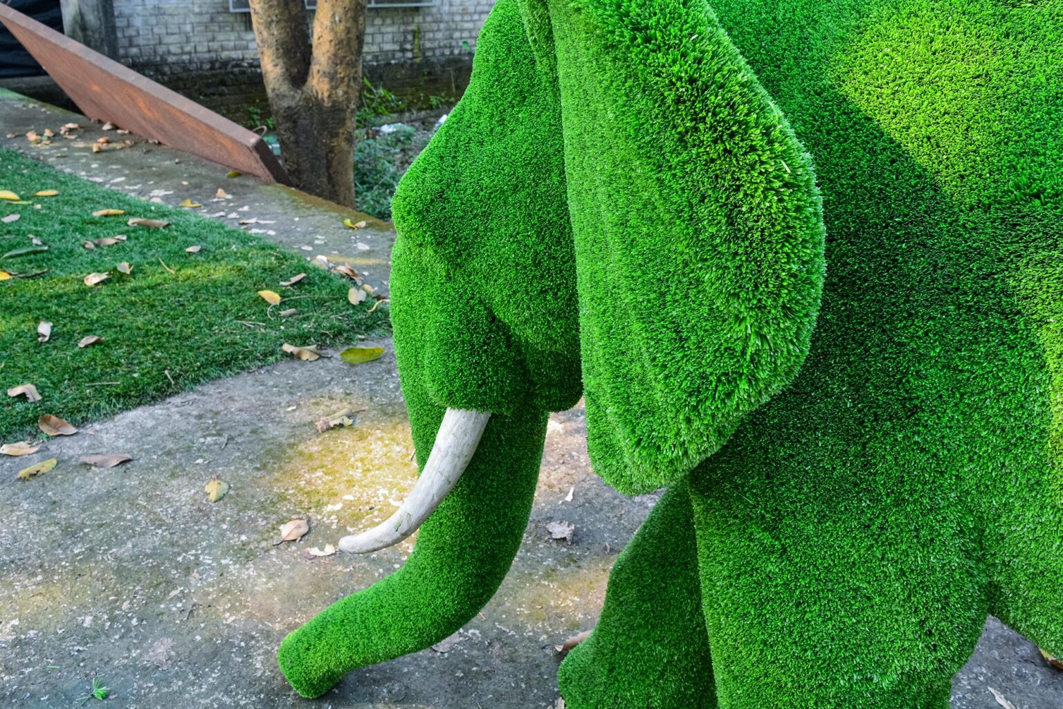 Artificial Grass Mid Size African Elephant – Artificial Turf ...
